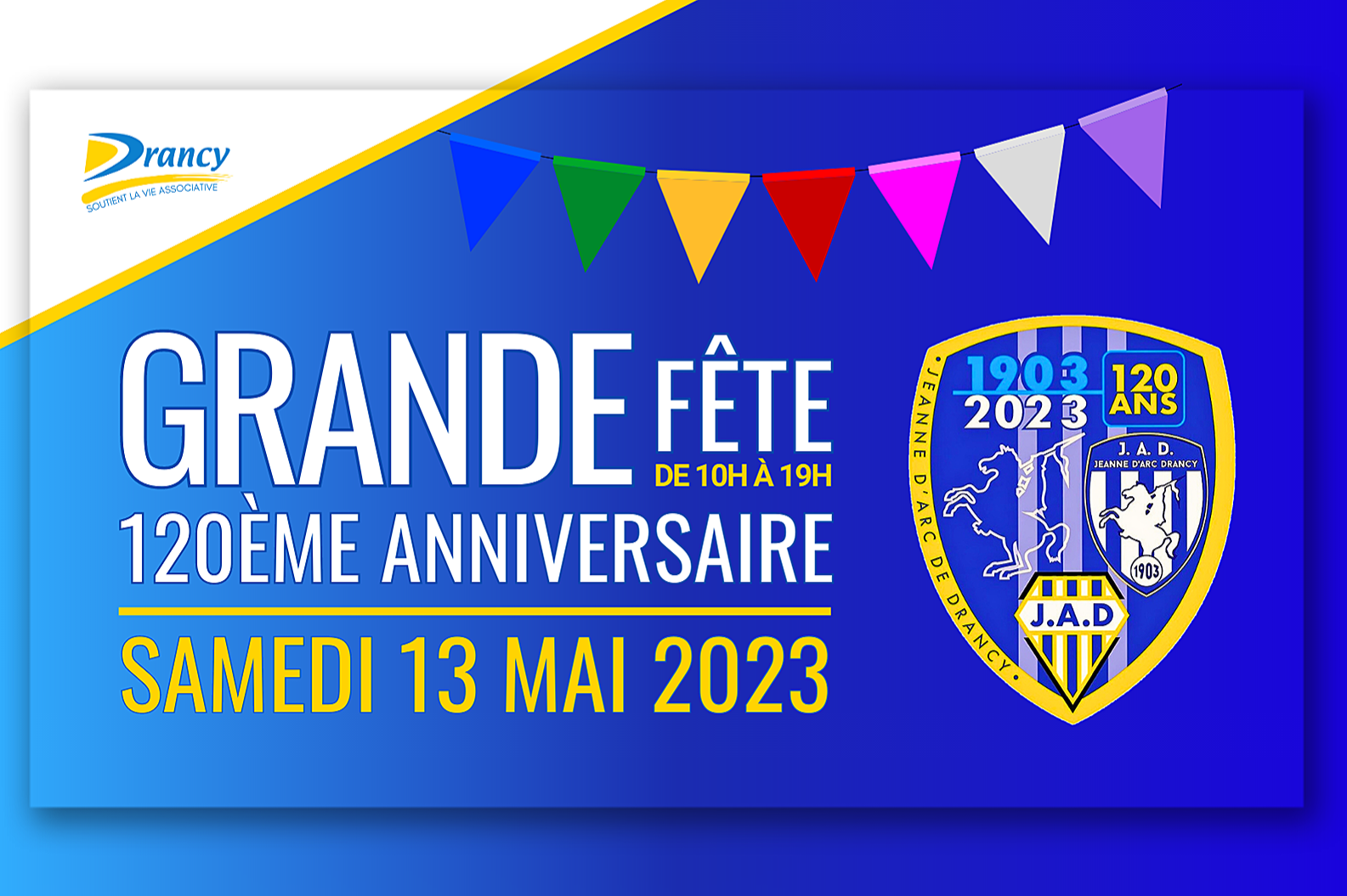 LA JAD FETE SES 120 ANS ! - JEANNE D'ARC DE DRANCY